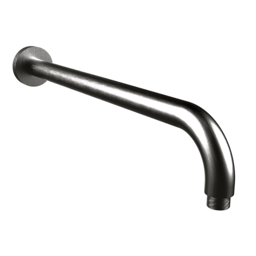 Crosswater Union Brushed Black Chrome Wall Shower Arm | Sanctuary