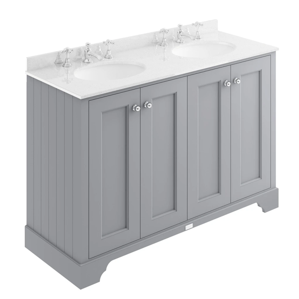 Bayswater Plummett Grey 1200mm 4 Door Unit & Worktop