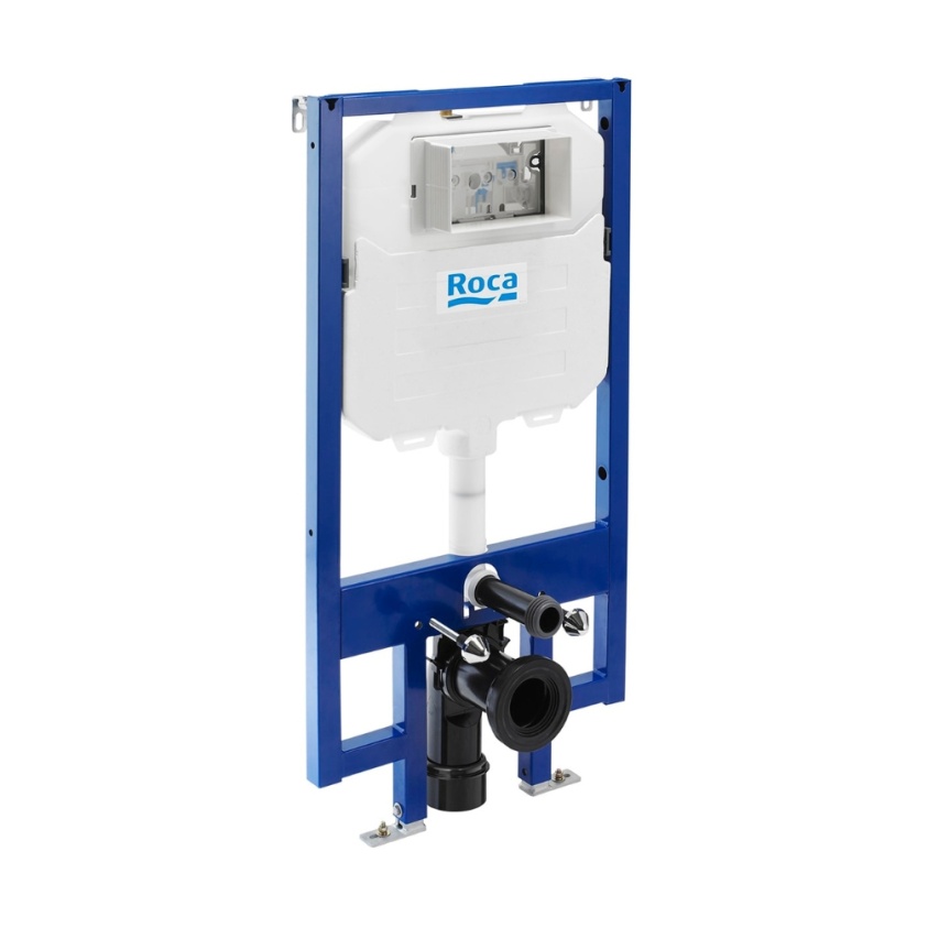 Roca 1140mm Compact Wall Hung Frame & Dual Flush Cistern