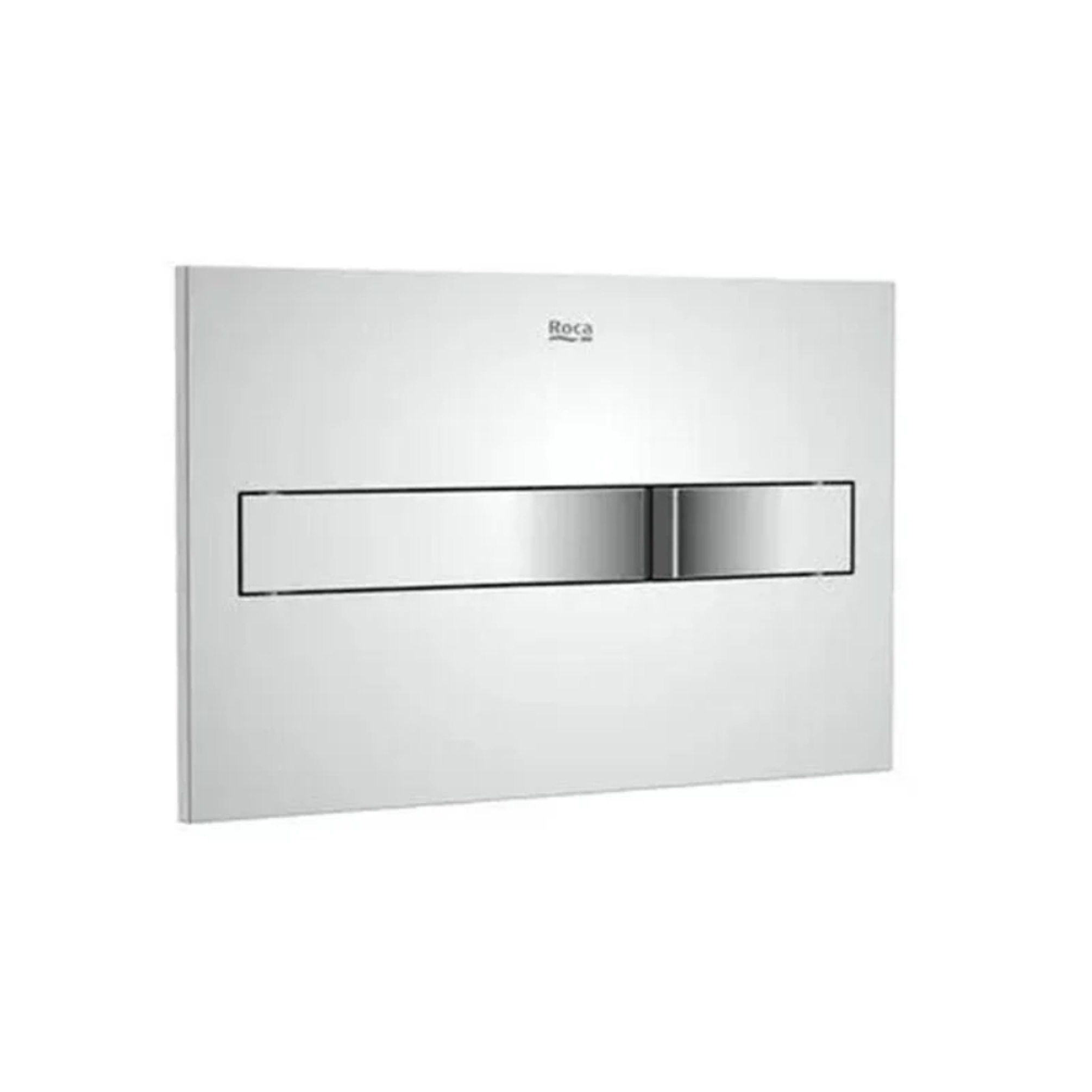 Roca Duplo One PL2 Chrome Dual Flush Plate | Sanctuary