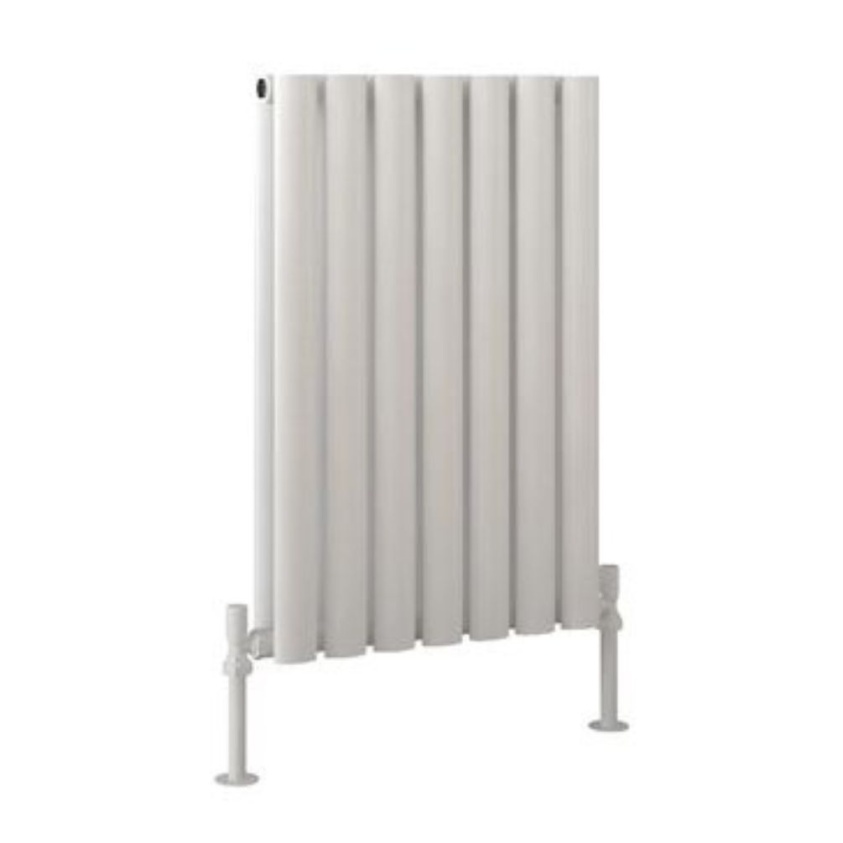 JTP Primo White 600mm x 420mm Oval Panel Radiator
