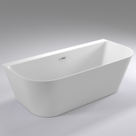 The White Space D Shape 1700 | Sanctuary Bathrooms