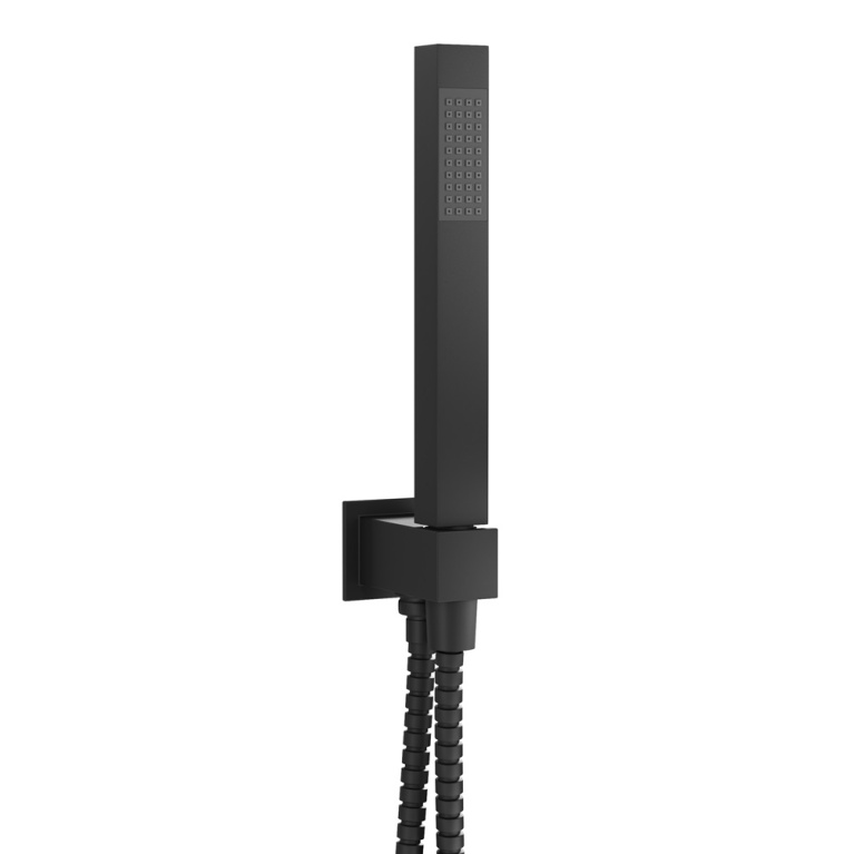 Crosswater Matt Black Square Designer Shower Kit | Sanctuary