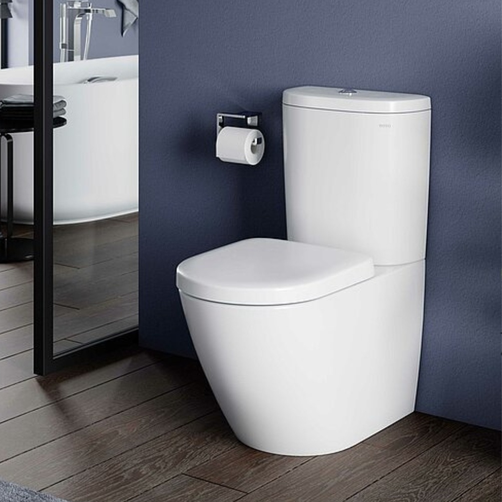 TOTO NC Close Coupled Rimless Toilet | Sanctuary Bathrooms