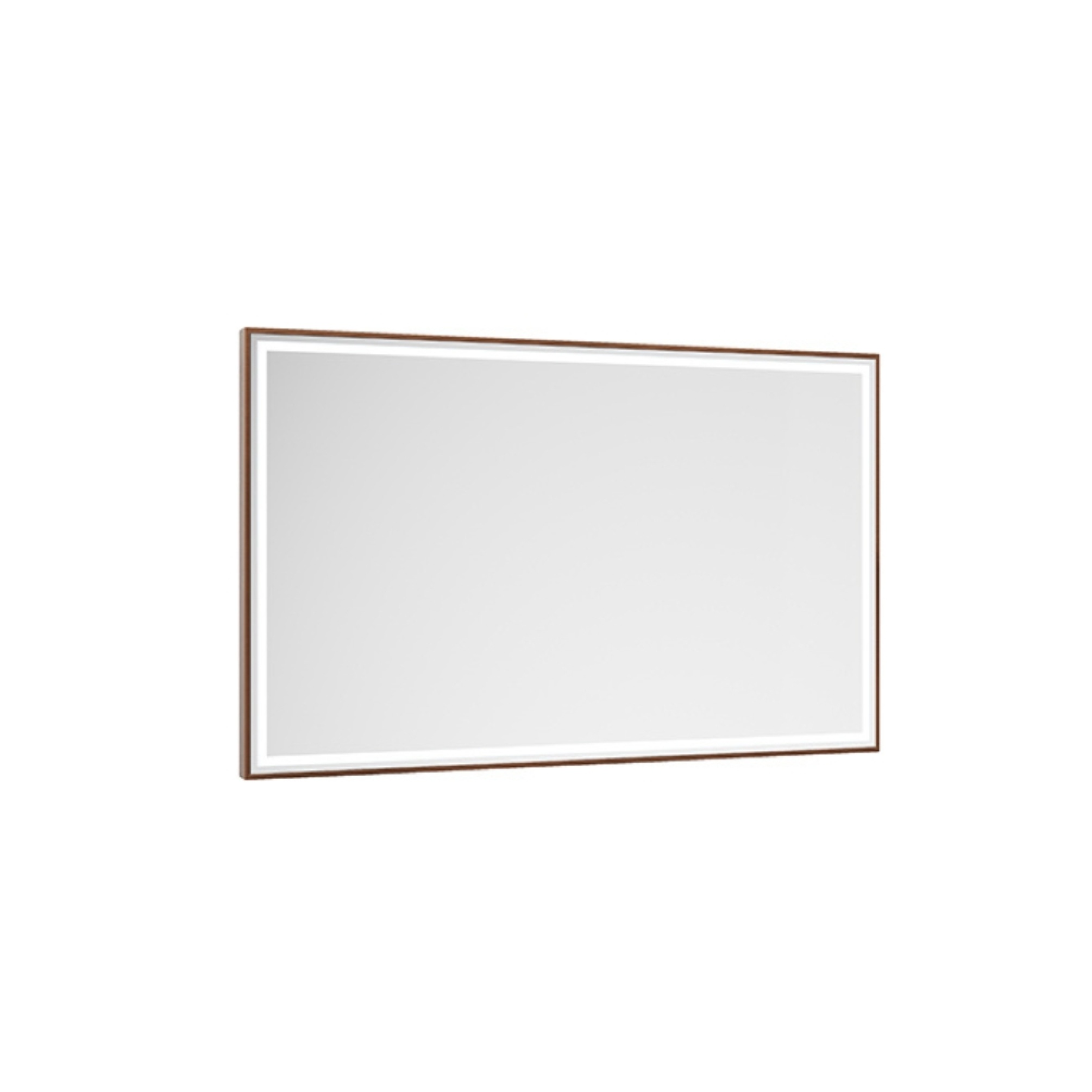 Abacus Line Brass Framed 1200mm x 600mm LED Mirror