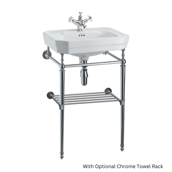 Burlington Victorian 560 Basin & Chrome Washstand | Sanctuary