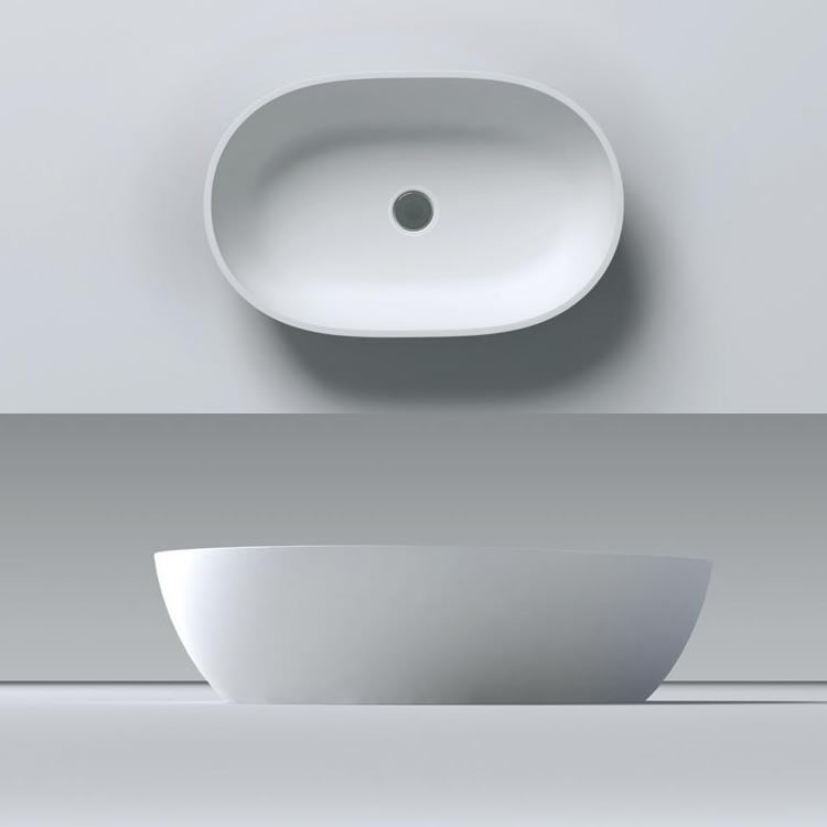 Waters Elements Cloud 550mm Countertop Basin | Sanctuary Bathrooms