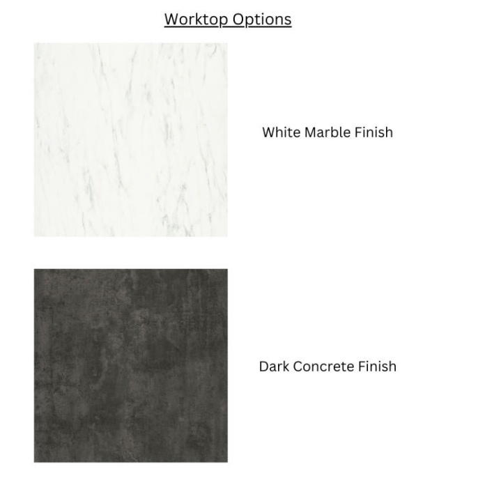 Heritage Wilton 1000mm Graphite Right Hand Corner Vanity Unit & Worktop