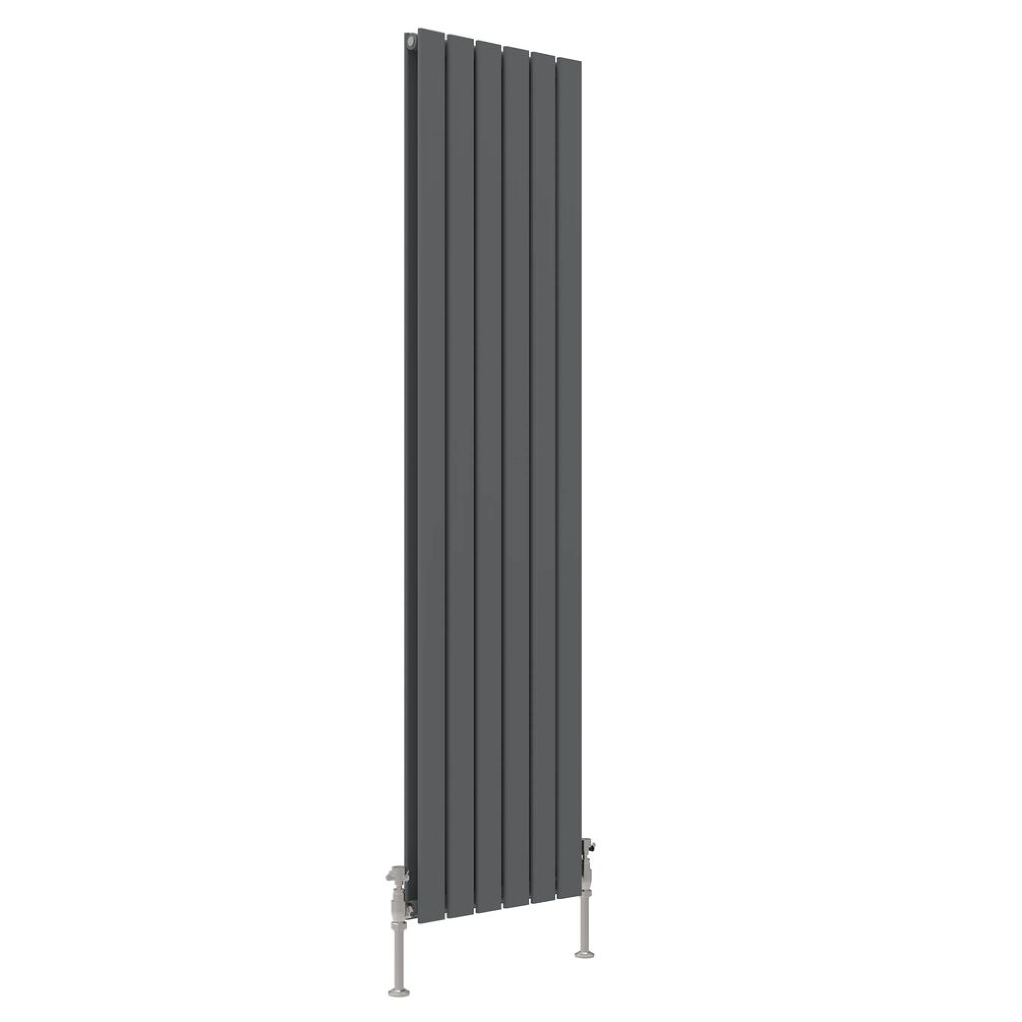 JTP Enzo Anthracite 1800mm x 452mm Flat Panel Radiator
