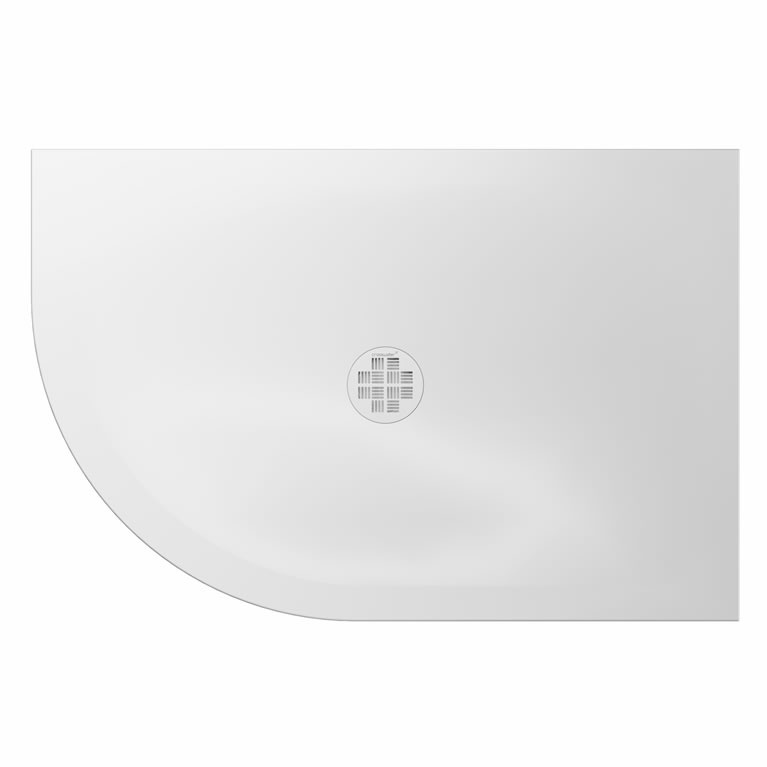 Crosswater Creo 1200x800 Offset Quadrant Shower Tray | Sanctuary Bathrooms