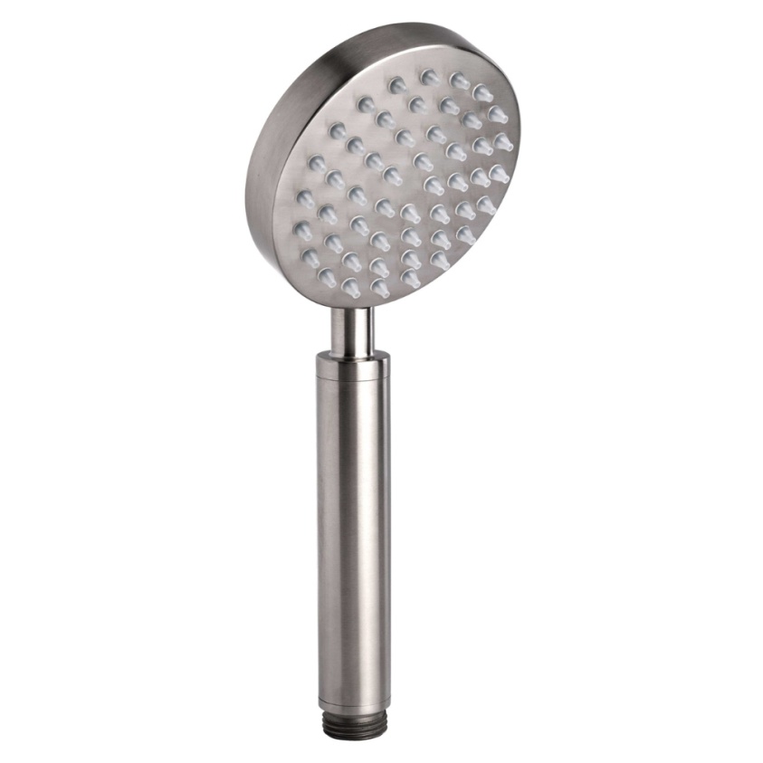 JTP Inox 88mm S/Steel Round Shower Handset | Sanctuary