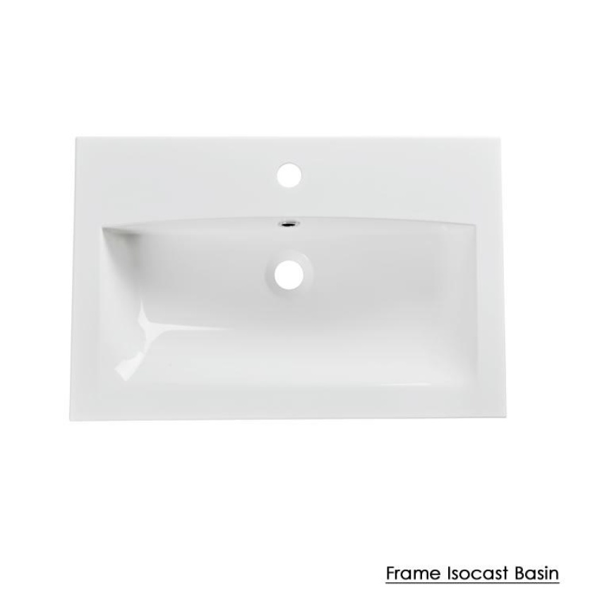 Roper Rhodes Frame 600mm Matt Light Clay Wall Mounted Vanity Unit ...