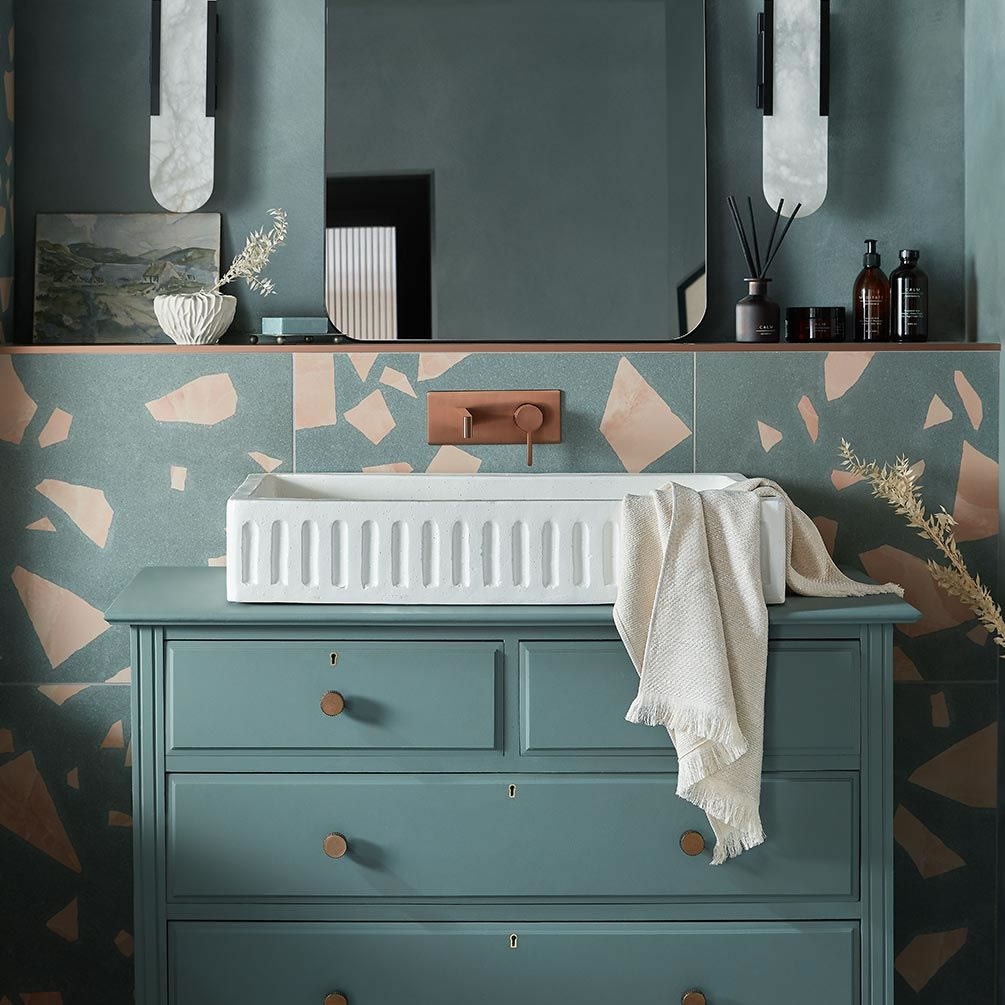 Vado Individual Edit Bronze Wall-Hung Sink Tap | Sanctuary Bathrooms