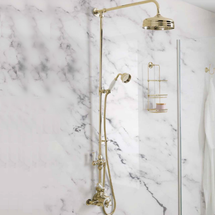 BC Sanitan Gold Superbe Shower Kit & Valve