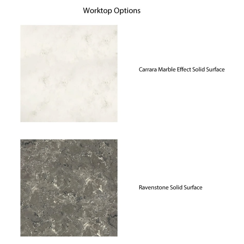 Heritage Wilton 800mm Graphite Freestanding Vanity Unit & Worktop