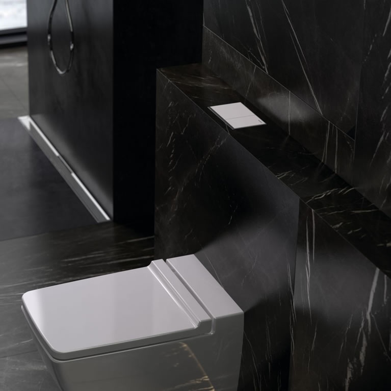 Geberit Omega60 Dual Flush Plate | Sanctuary Bathrooms