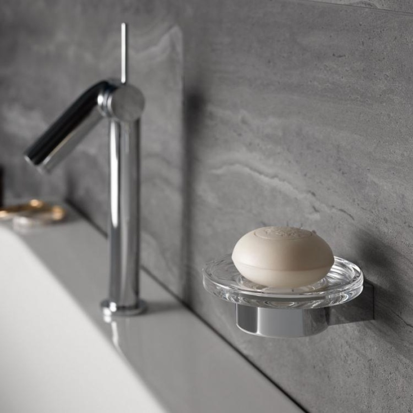 Keuco Plan Chrome Soap Holder | Sanctuary Bathrooms