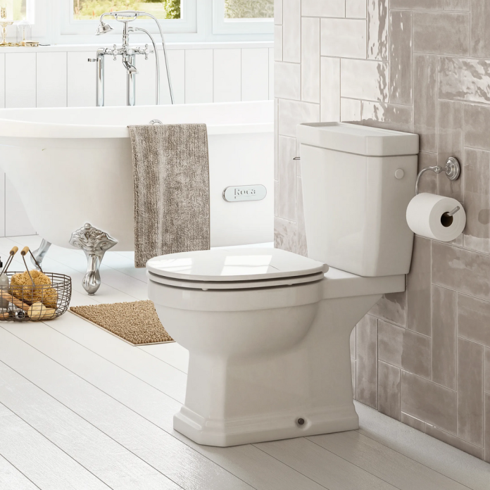 Roca Carmen Rimless Close Coupled Toilet | Sanctuary