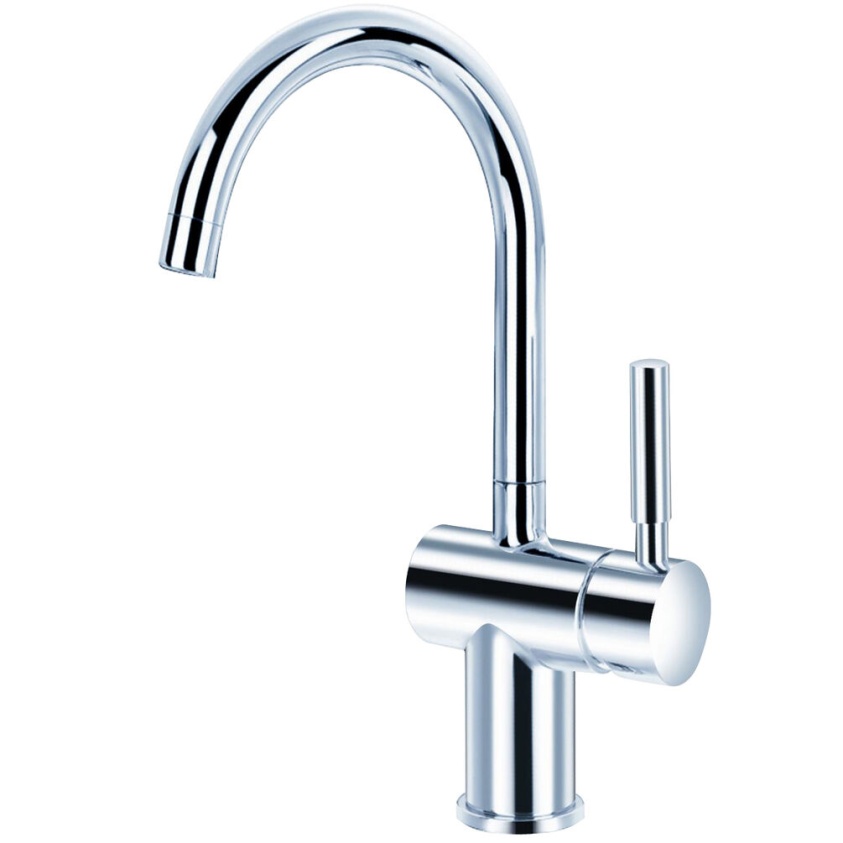 JTP Chrome Side Lever Swivel Spout Kitchen Mixer