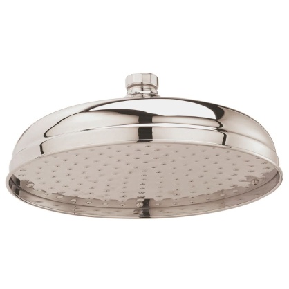 BC Designs Victrion Brushed Nickel 12" Round Shower Head