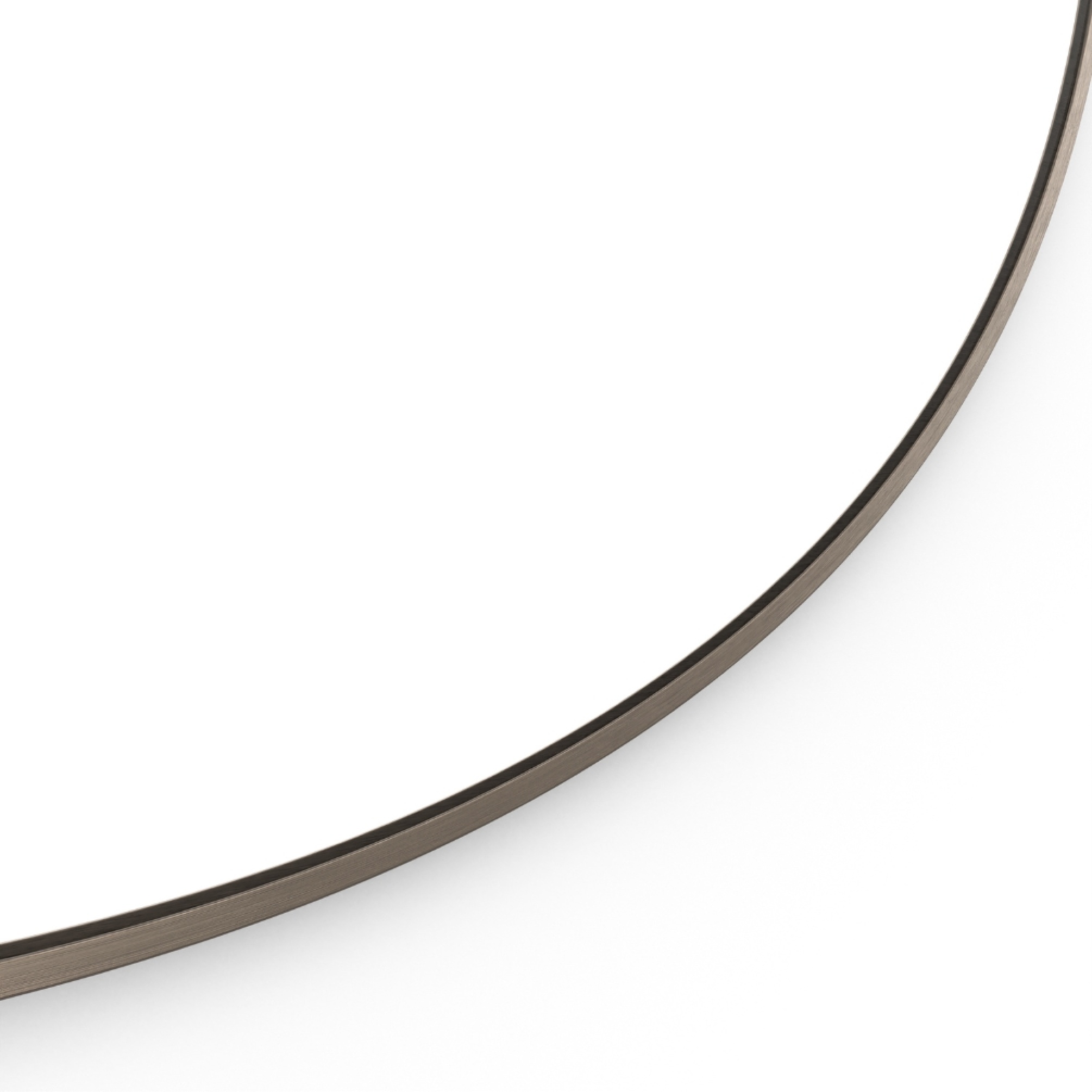 Origins Living Docklands Round 800mm Brushed Bronze Mirror