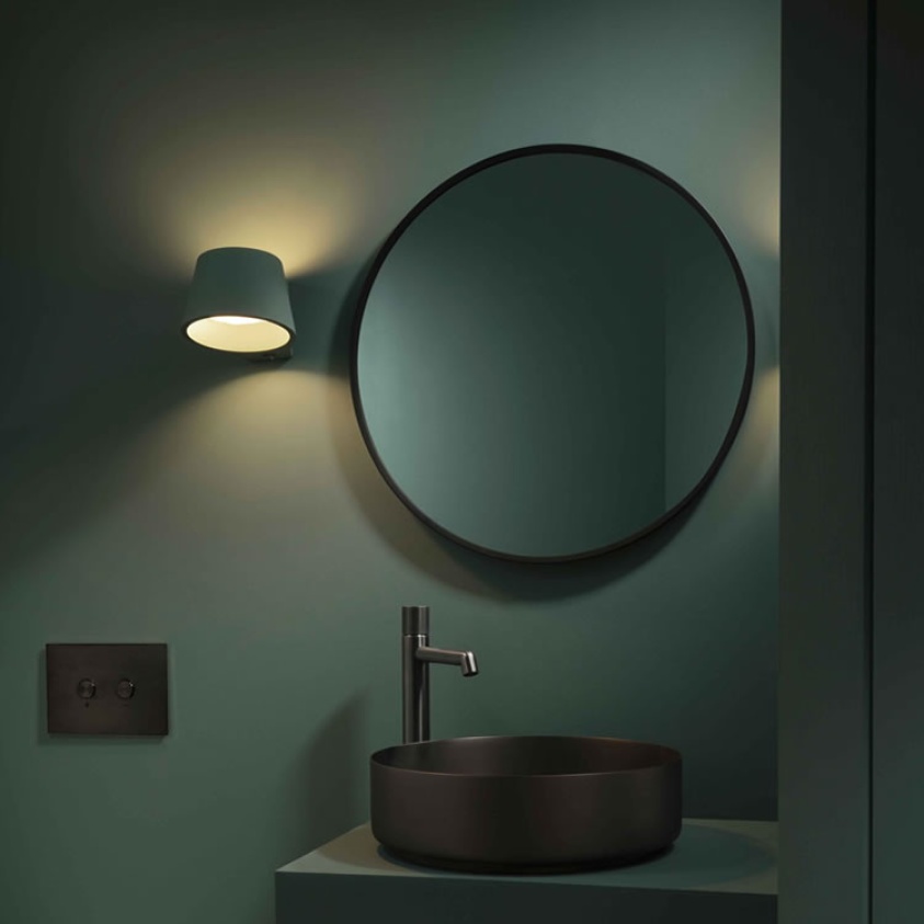 JTP Vos Black LED Bathroom Mirror | Sanctuary Bathrooms