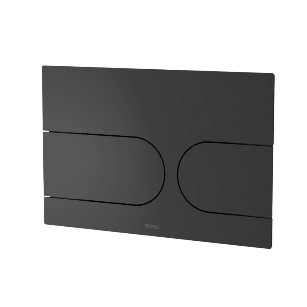 TOTO Matt Black Auto Flush Push Plate | Sanctuary Bathrooms