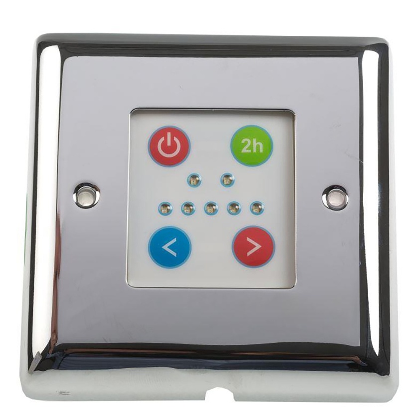 Terma Chrome Control Plate for SIM Elements | Sanctuary