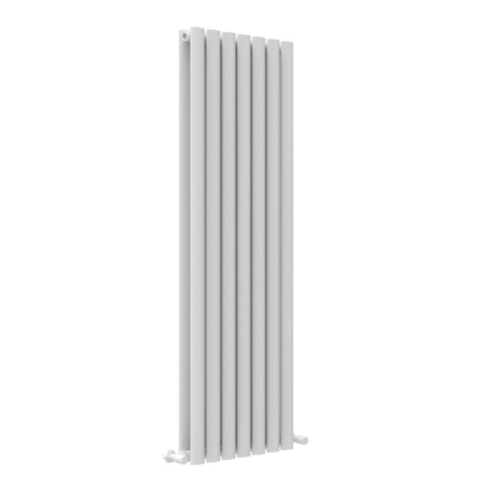 JTP Primo White 1600mm x 420mm Oval Panel Radiator