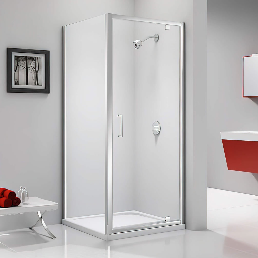 Ionic Express 900mm Pivot Shower Door | Sanctuary Bathrooms