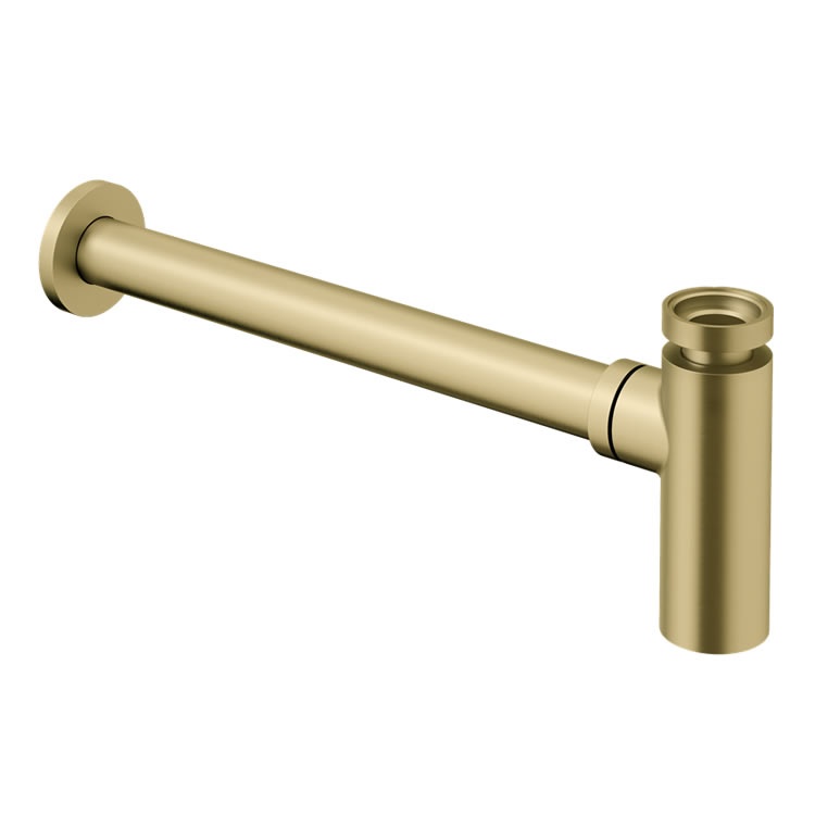 Crosswater 3ONE6 316 Brushed Brass Tall Bottle Trap - TS0402SF ...