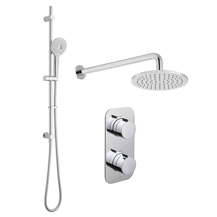 Vado Altitude 2 Outlet Slide Rail Shower Set | Sanctuary Bathrooms