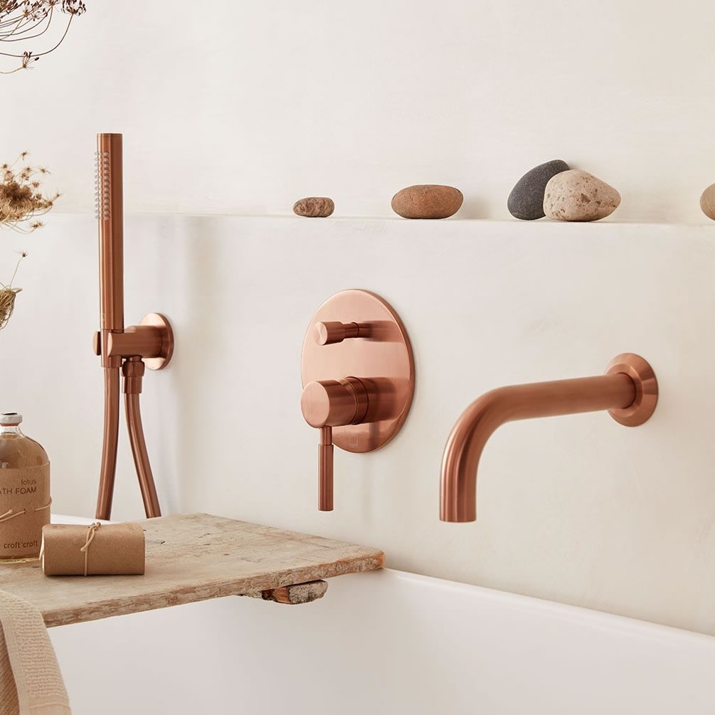 Vado Individual Origins Bronze Manual Dual Valve | Sanctuary Bathrooms