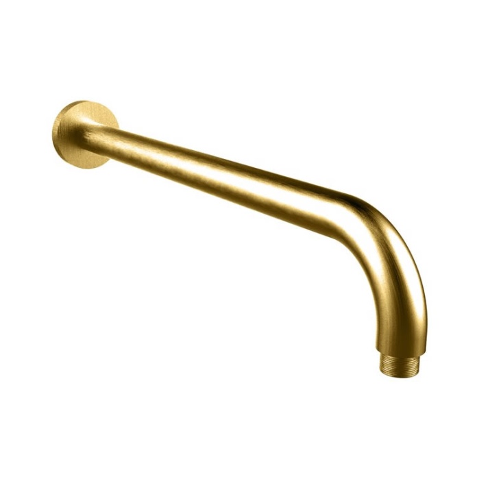 Crosswater Union Brushed Brass Wall Shower Arm | Sanctuary Bathrooms