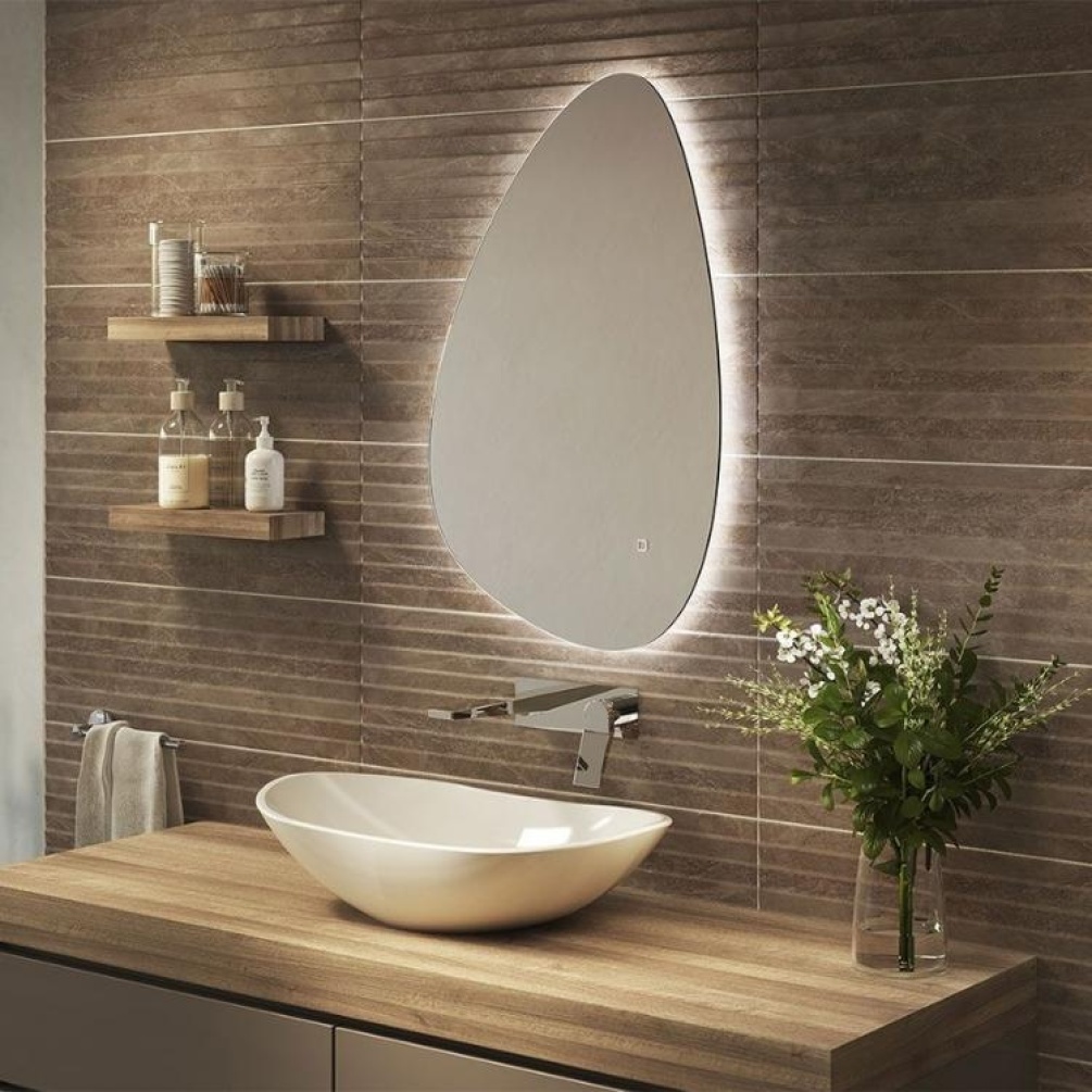 Sensio Mistral Tear Drop LED Mirror | Sanctuary Bathrooms