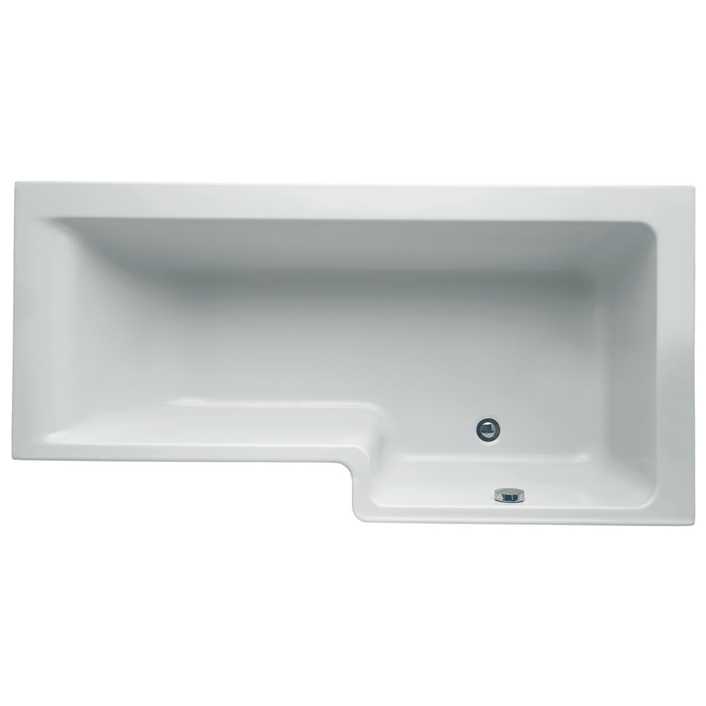 Ideal Standard Concept Square 1700x850 RH Shower Bath | Sanctuary Bathrooms