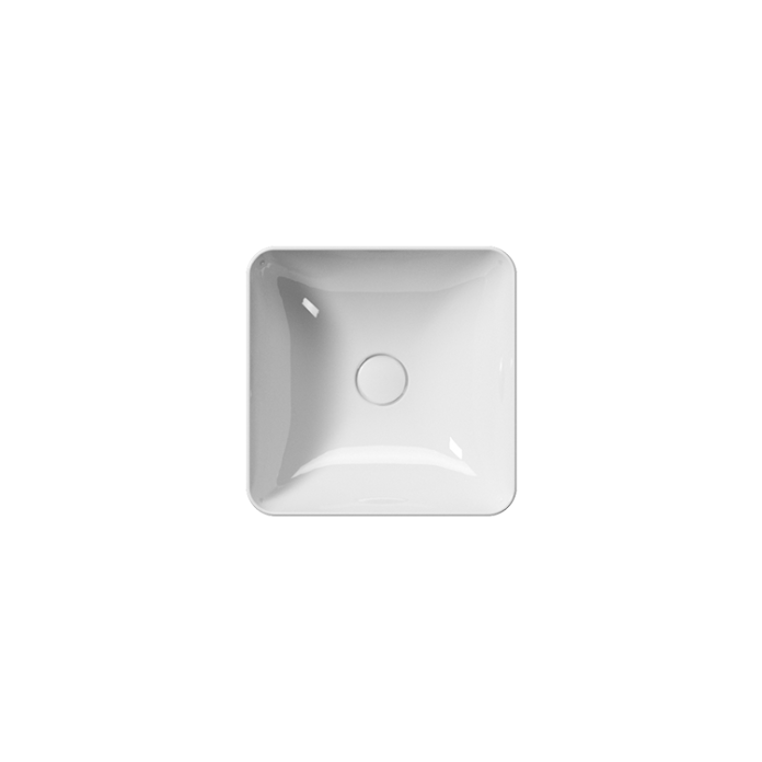 GSI Nubes 38 Square Countertop Basin | Sanctuary Bathrooms