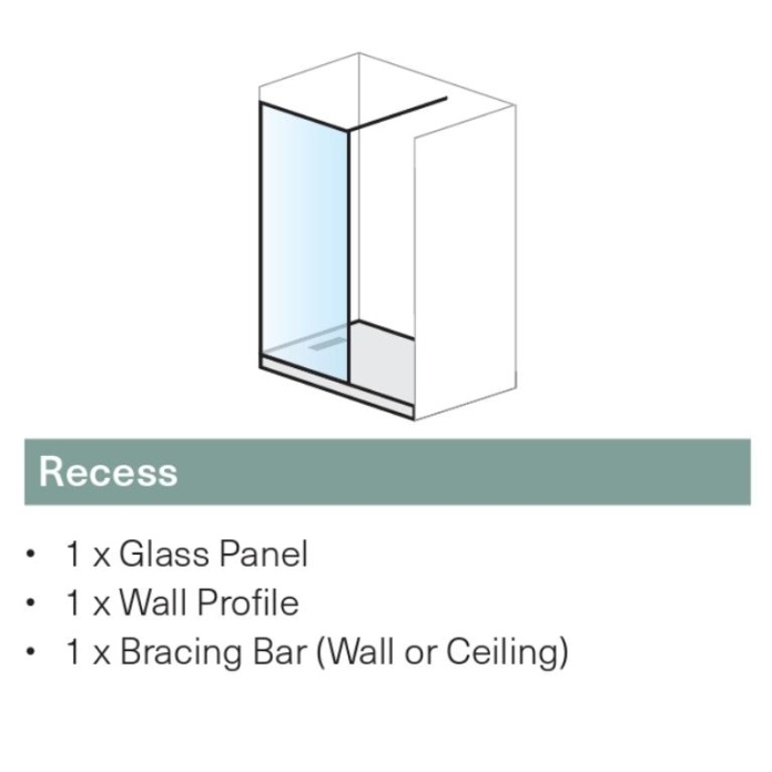 Burlington Gold Walk In Shower Enclosure | Sanctuary