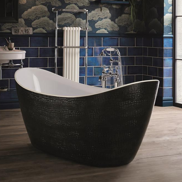 Heritage Alderley Mock Croc Freestanding Bath