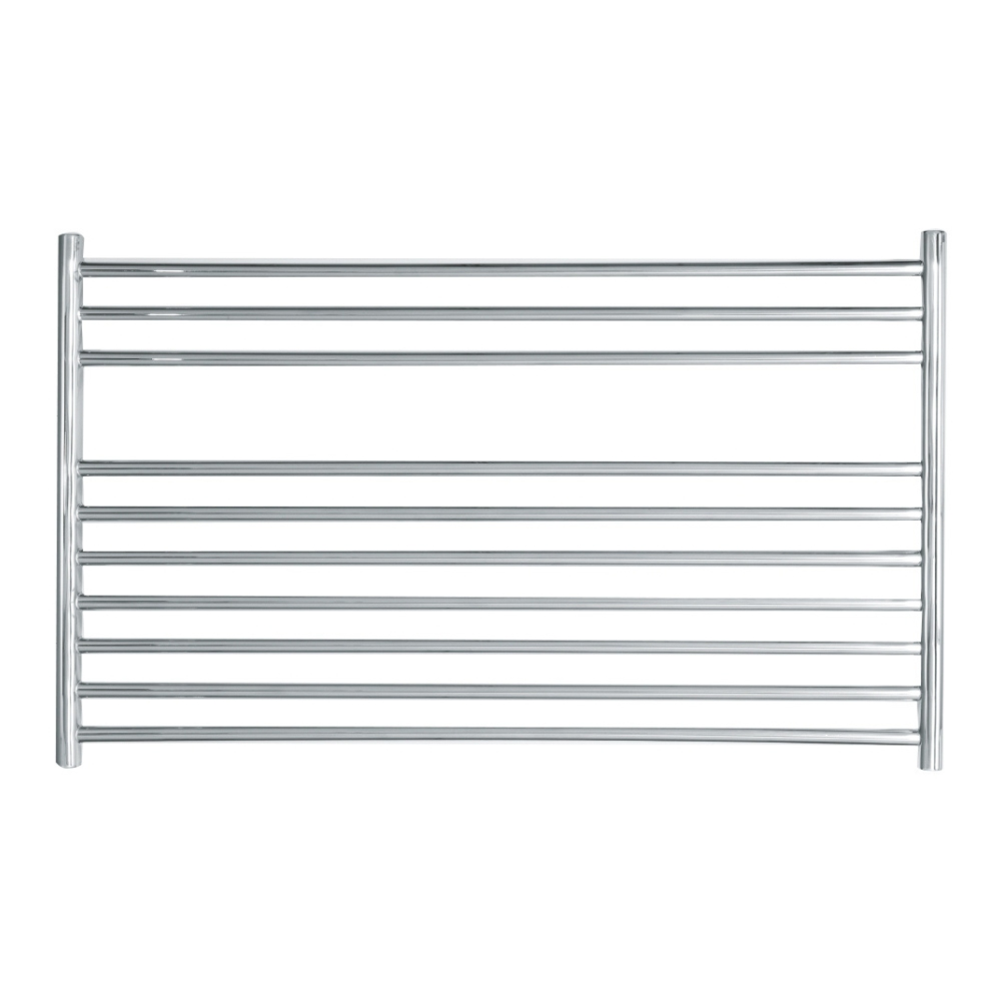 JIS Sussex Newick 1000mm Polished Steel Electric Towel Rail