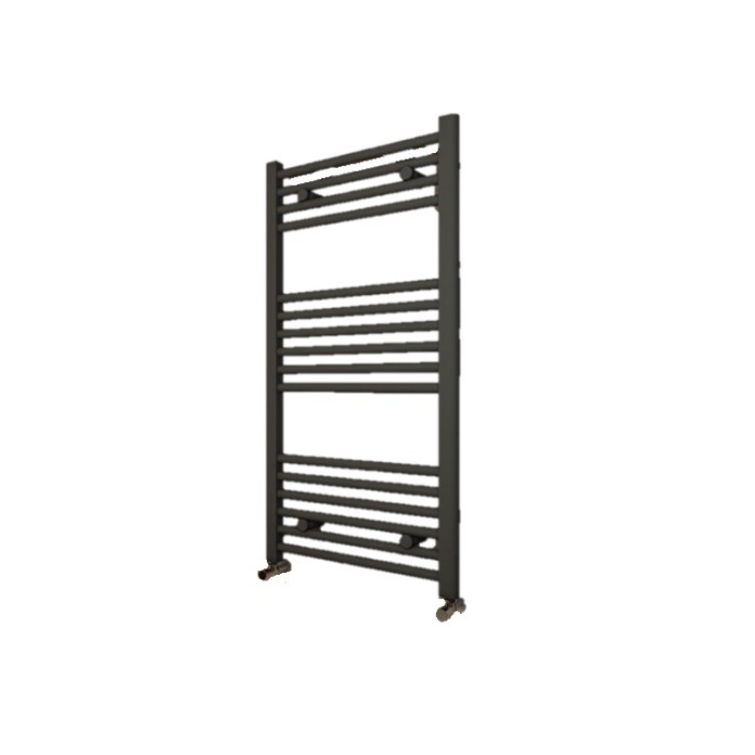 Eastbrook Wingrave Straight Anthracite Heated Towel Rail | Sanctuary