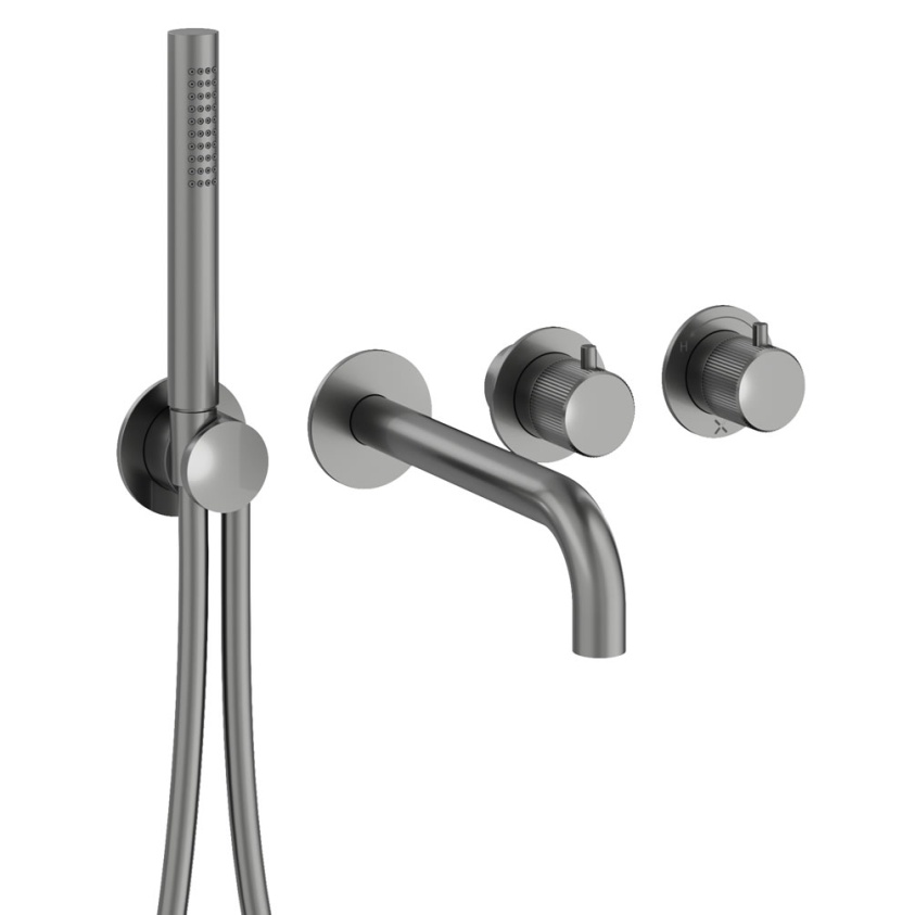 Crosswater Module 3ONE6 Slate Bath Shower Mixer | Sanctuary Bathrooms