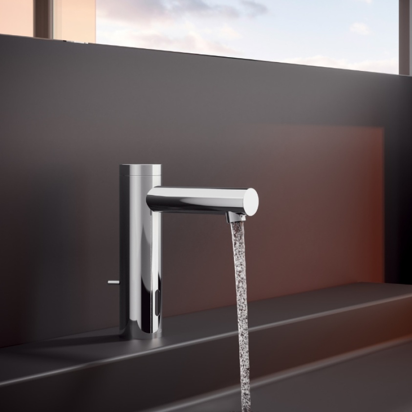 Keuco IXMO Battery Operated Sensor Basin Mixer | Sanctuary Bathrooms