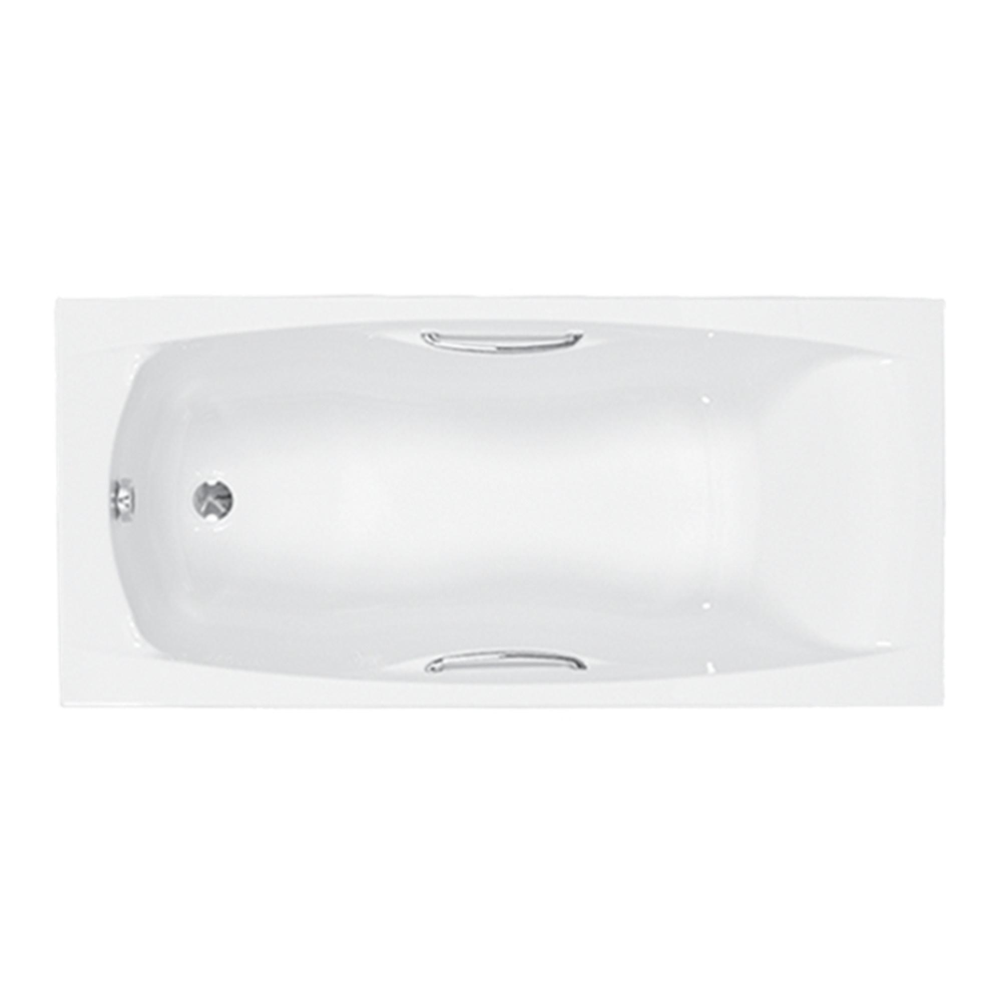 Carron Imperial TG 1700 x 700mm Single Ended Bath with Grips