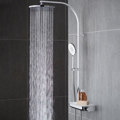 Vado Strata Thermostatic Shower Column | Sanctuary Bathrooms