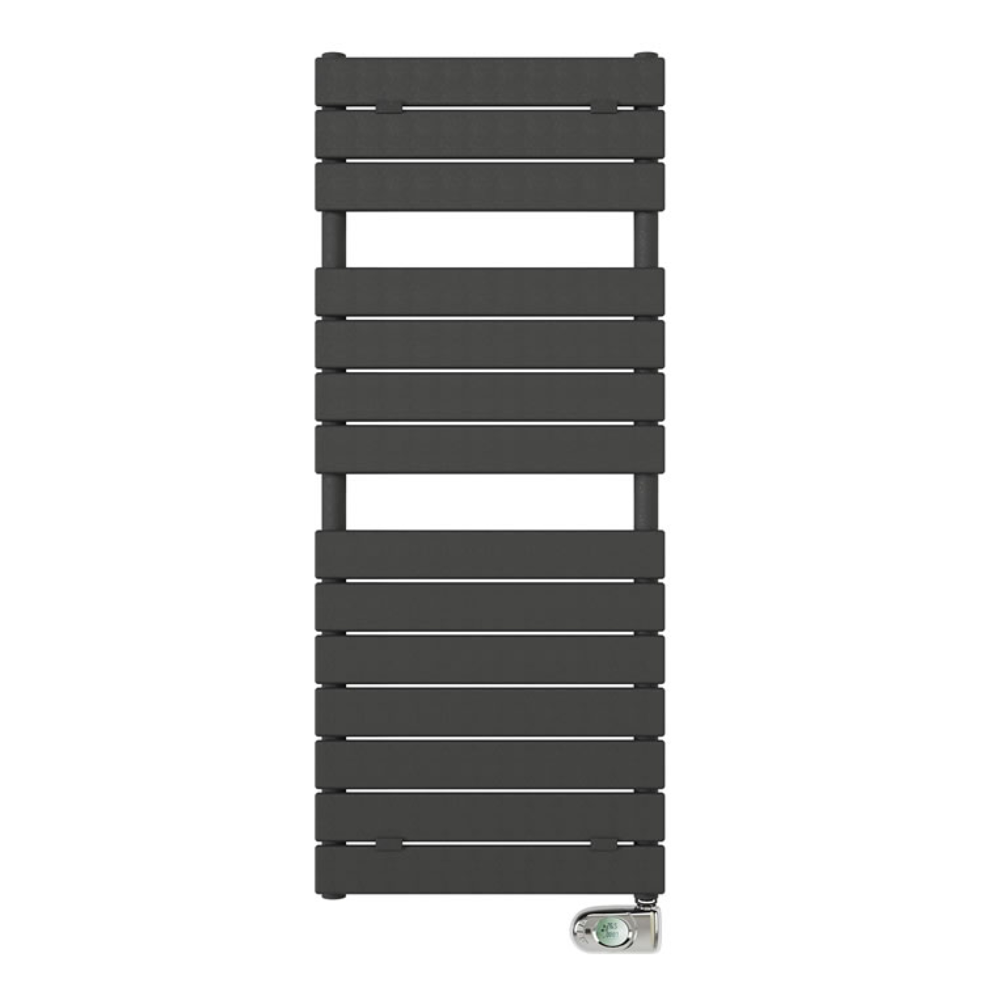 Lazzarini E-Palermo Electric Anthracite Radiator | Sanctuary Bathrooms