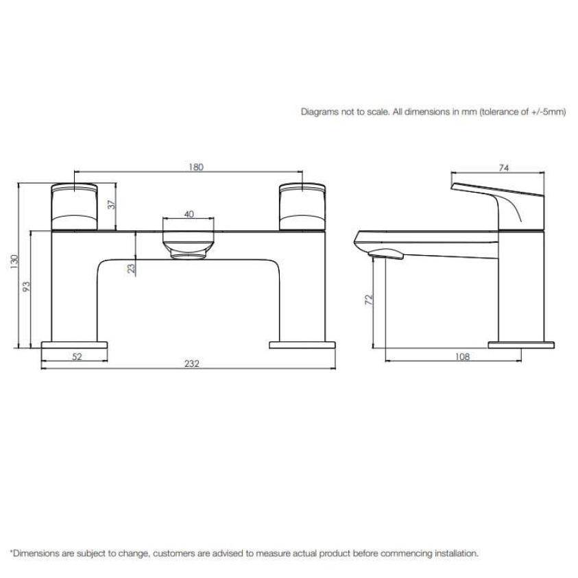 Roper Rhodes Clear Bath Filler | Sanctuary Bathrooms