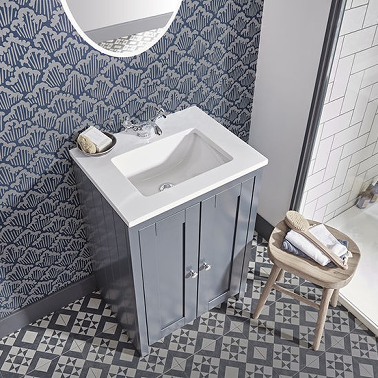 Tavistock Lansdown 600mm Underslung Vanity Unit & Worktop | Sanctuary ...