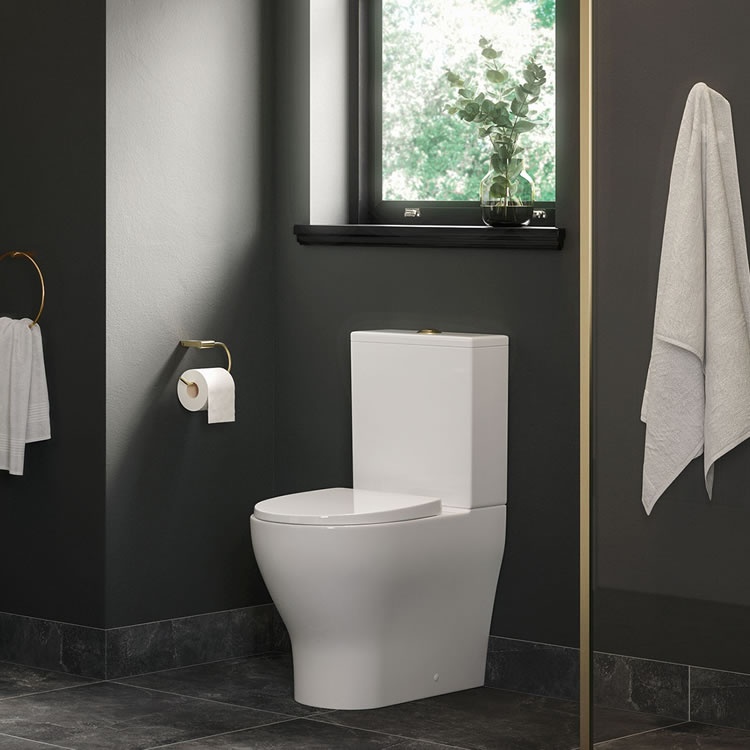 Apex Rimless Closed Back Toilet, Cistern & Soft Close Seat | Sanctuary ...