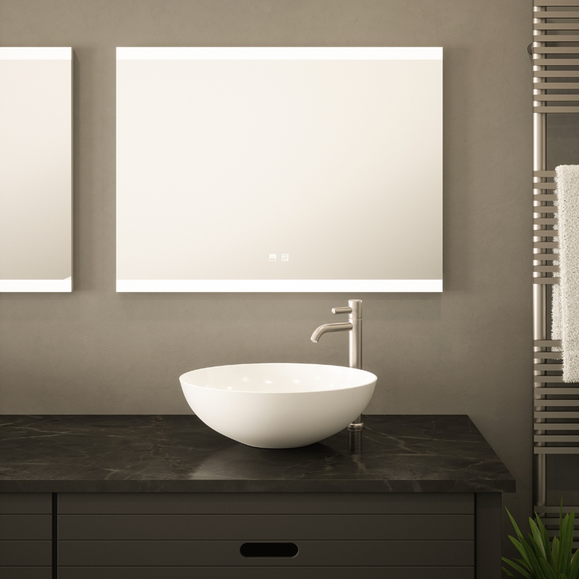 Hernan Colour Changing LED Mirror | Sanctuary Bathrooms